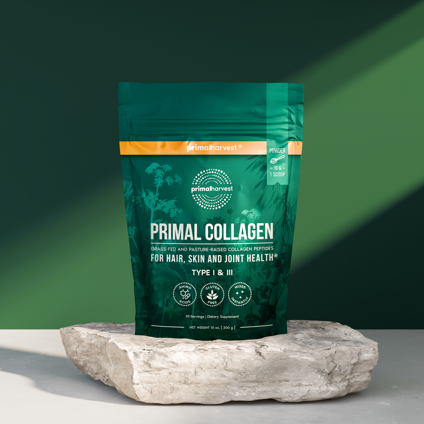 Primal Collagen Powder Premium Type I & III Collagen 🥇