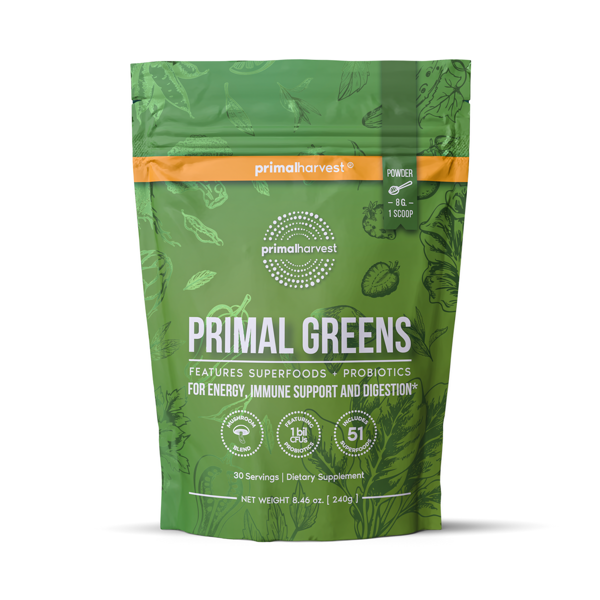 Primal Greens Powder by Primal Harvest 🥇